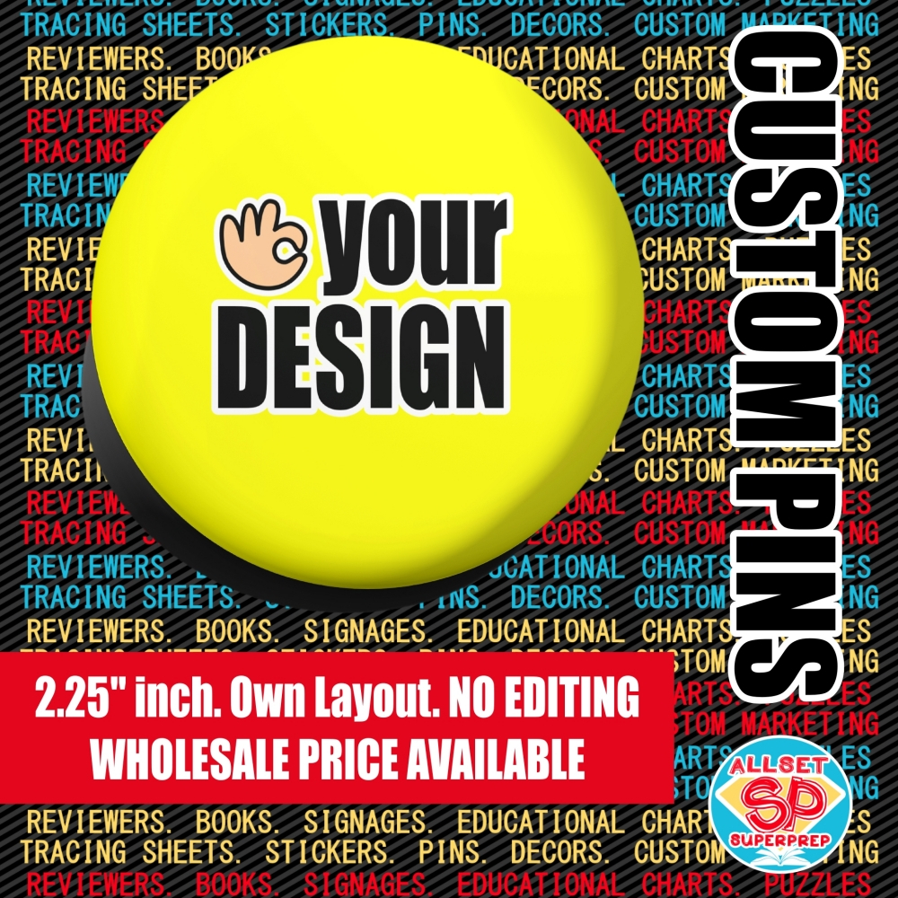 Personalized Pin | Customized Badge Pin Button | Souvenir Giveaways 2. ...