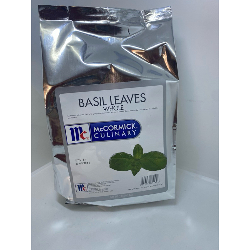 McCormick Basil Leaves Whole 300g [ Fast Shipping ] | Shopee Philippines