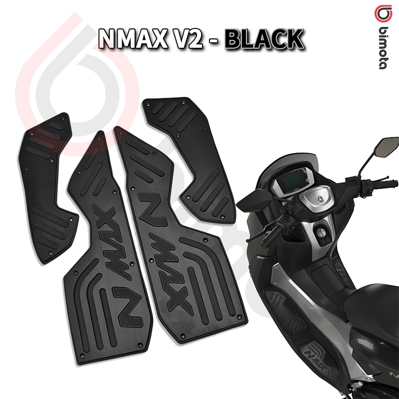 Bimota Nmax V1 V2 Footboard Alloy Matting Set with Carbon Complete ...