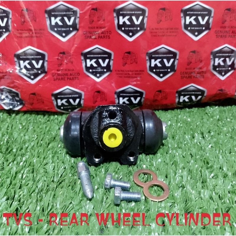 KV AUTO GENUINE PARTS - REAR WHEEL CYLINDER ASSY (TVS KING) | Shopee ...
