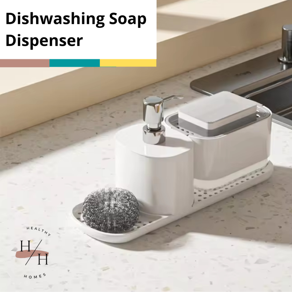 Healthyhomes 2in1 3in1 4in1 Layer Dishwashing Liquid Pump Dispenser ...