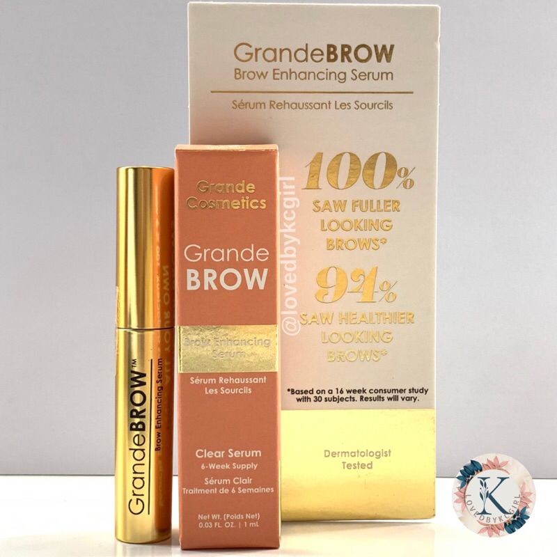 Grande Cosmetics -GrandeBROW Brow Enhancing Serum 1mL (with box); SRP ...