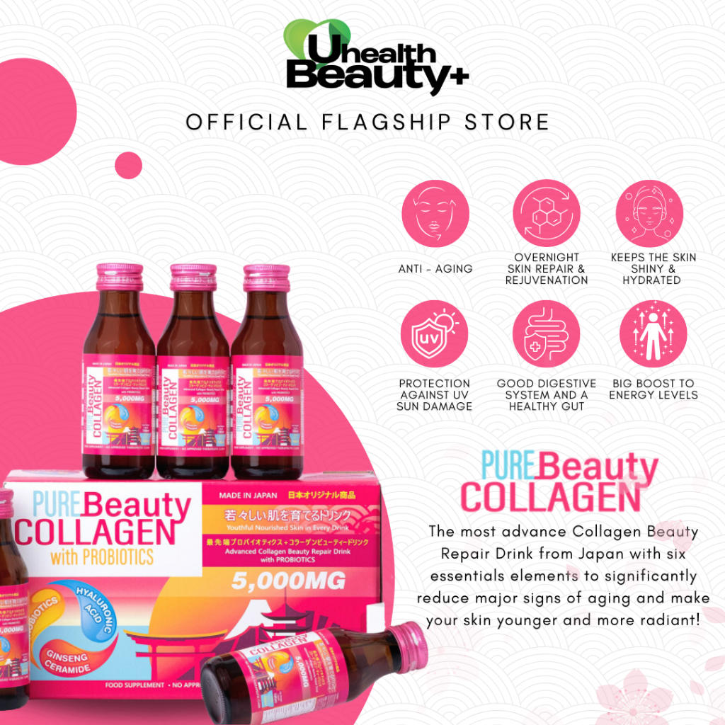 Pure Beauty Collagen W/ Probiotics | Shopee Philippines
