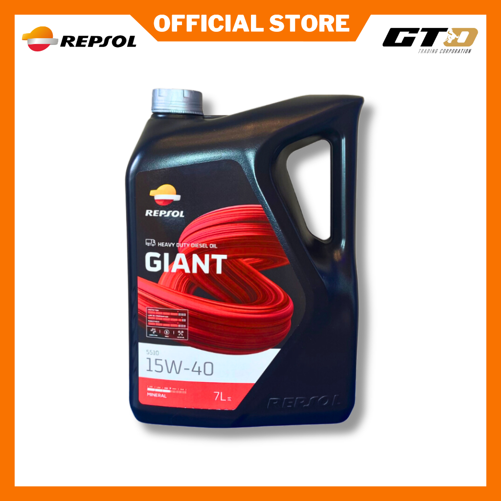 REPSOL GIANT 5510 15W40 7L | Shopee Philippines