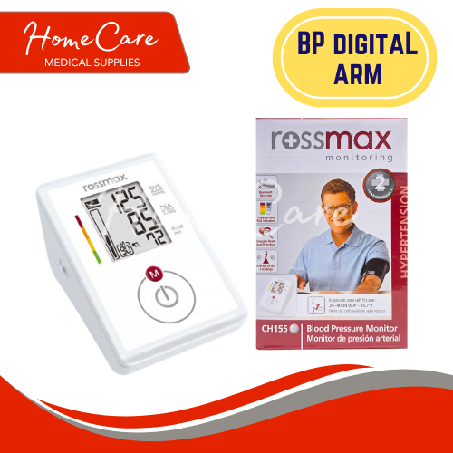 BP Digital Arm (No Adaptor), ROSSMAX CH155 | Shopee Philippines