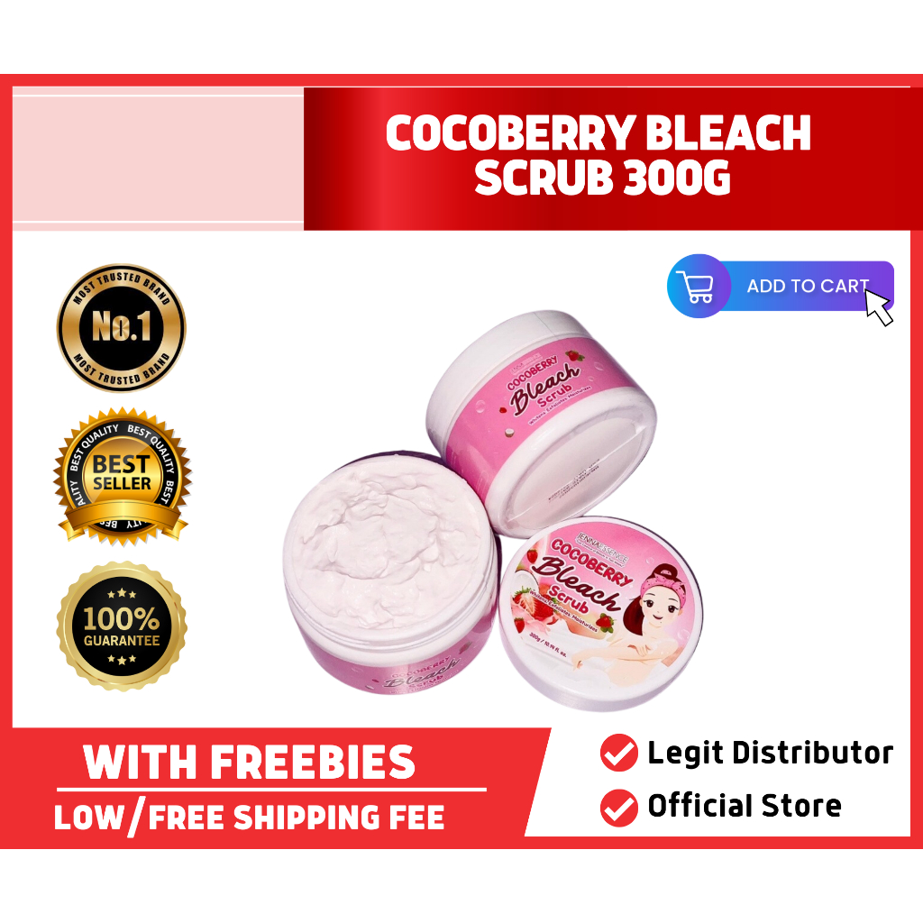 COCOBERRY BLEACH SCRUB 300G | Shopee Philippines