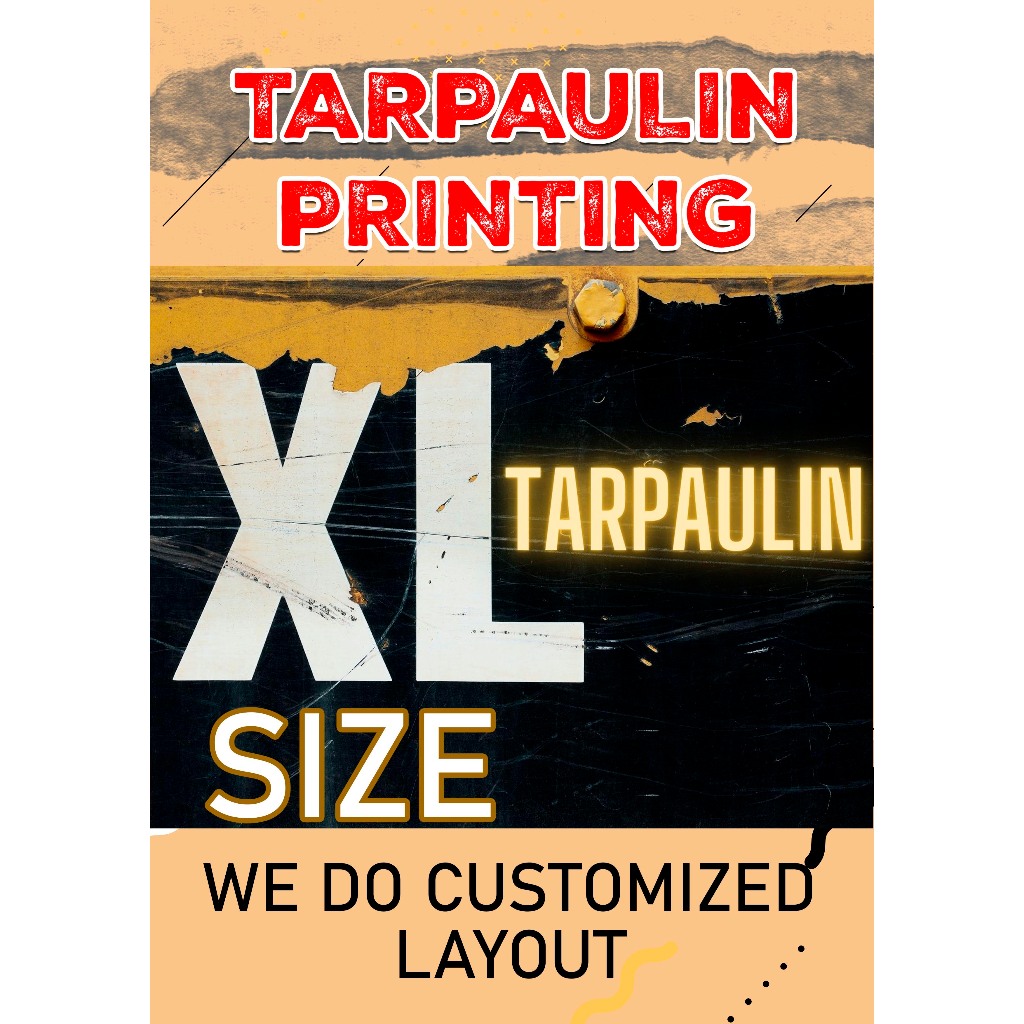 Tarpaulin printing -EXTRA LARGE SIZES /11 OZ /Can Print and Ship Same ...
