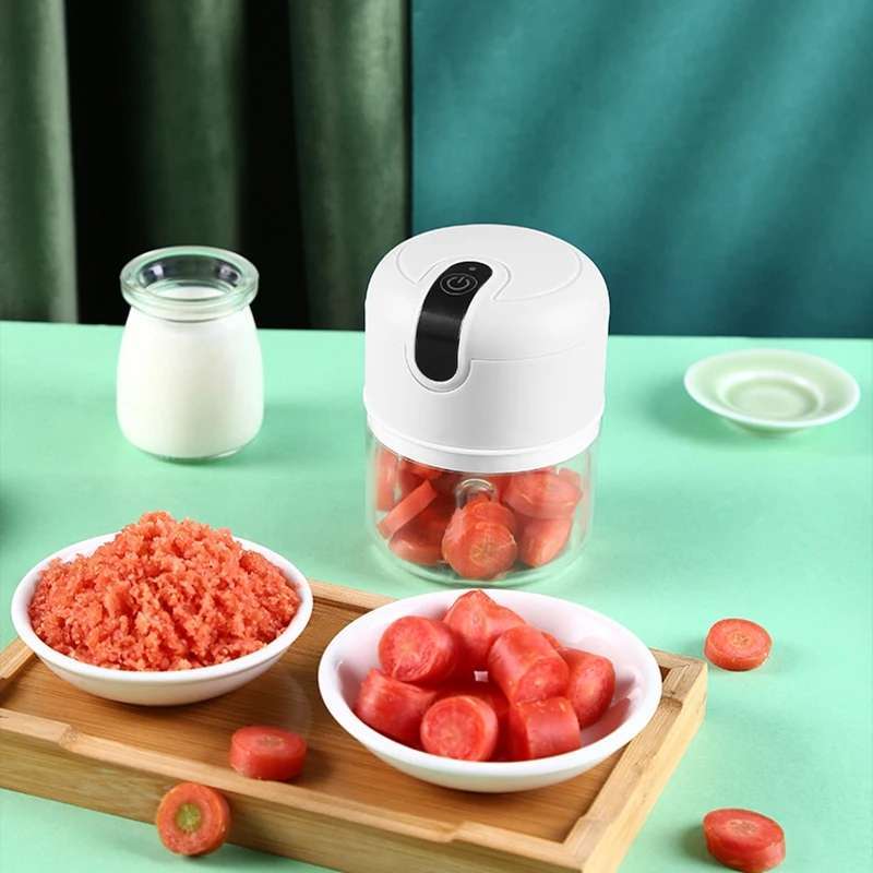 Electric Mixers Garlic Chopper Vegetable Chili Chopper Mini Food ...