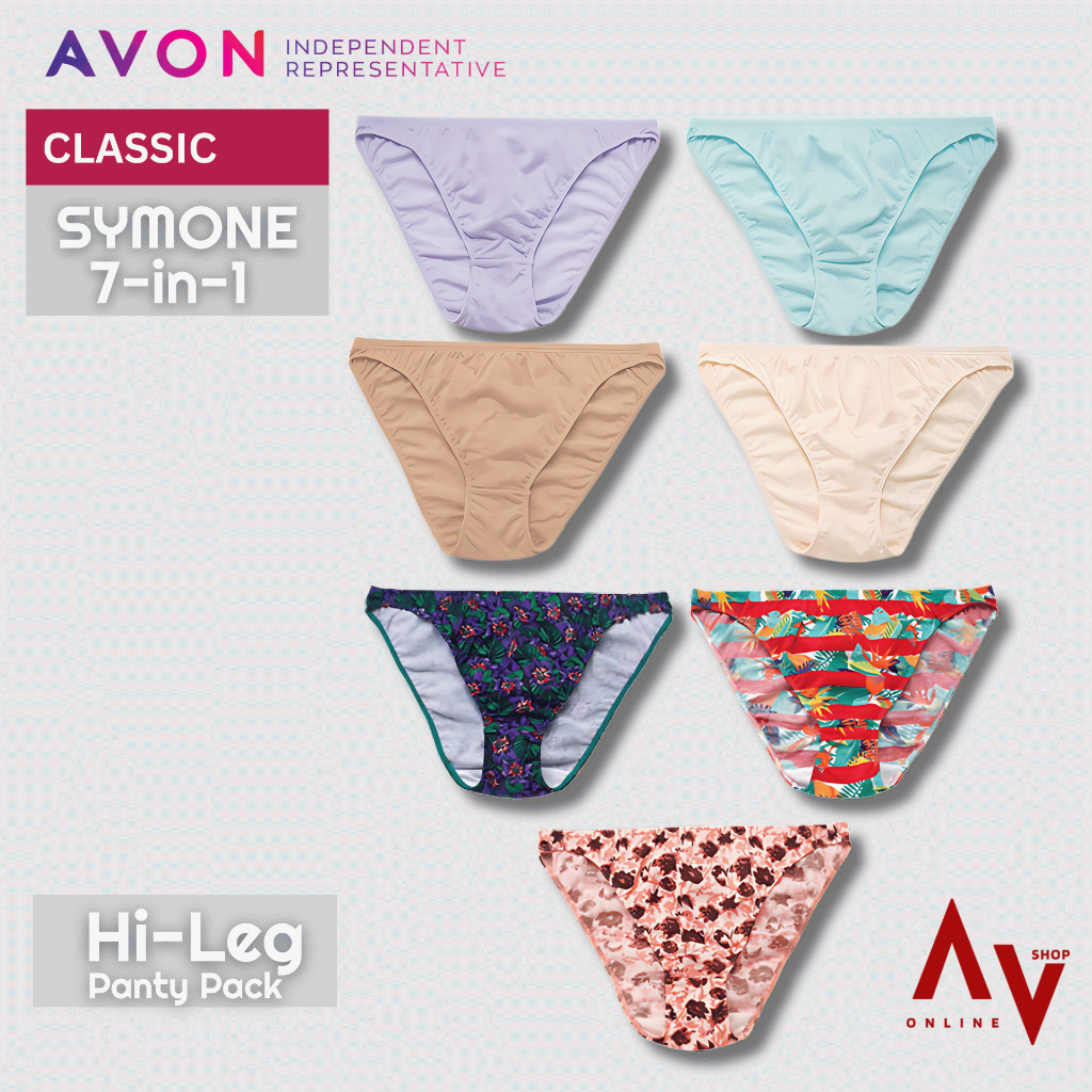 Avon Symone Kaia 7in1 Hi-leg Panty Pack | Shopee Philippines