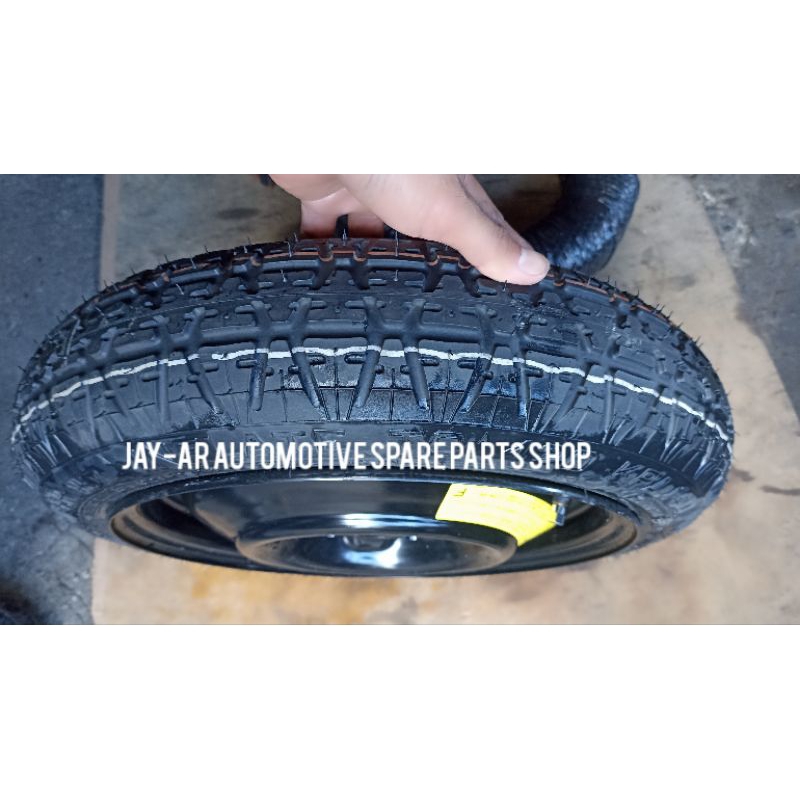 DONUT TIRE WITH RIM SIZE 14 4 HOLE PCD 100 105 70 14 | Shopee Philippines