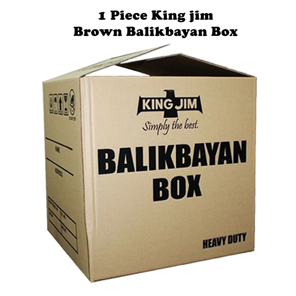 1 Piece Heavy Duty Brown Balikbayan Box Storage Box | Shopee Philippines