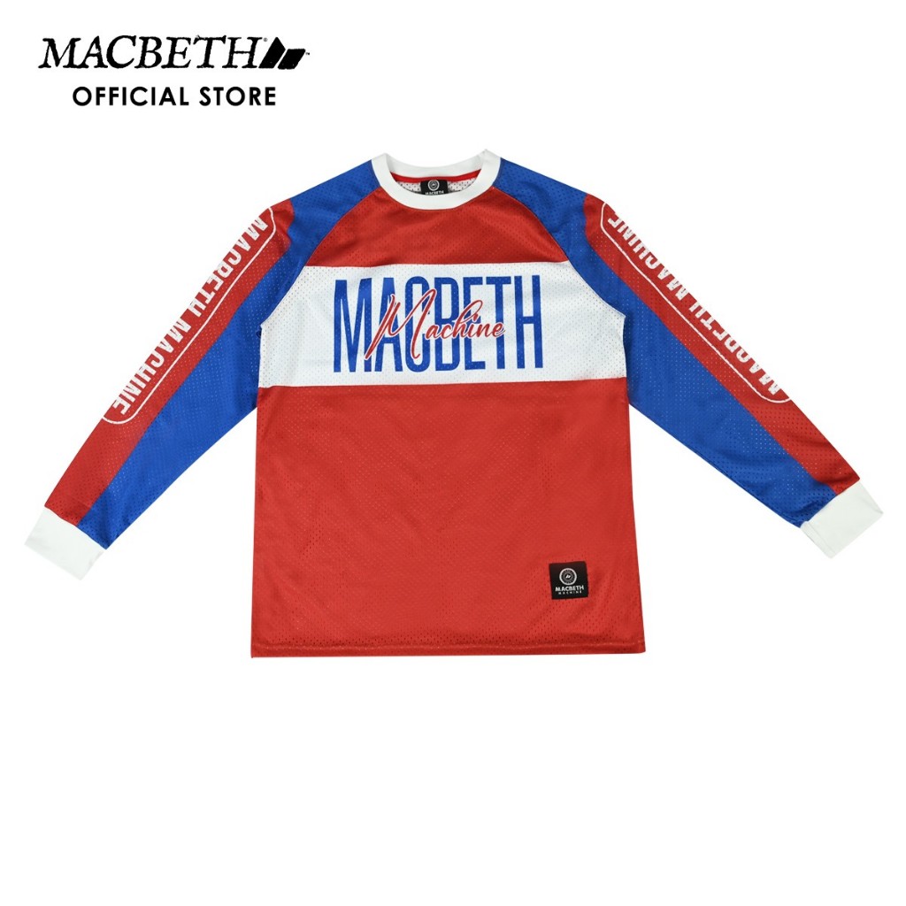 Macbeth Machine Long Sleeve Tee " RED MACHINE " ( SALE ) | Shopee ...