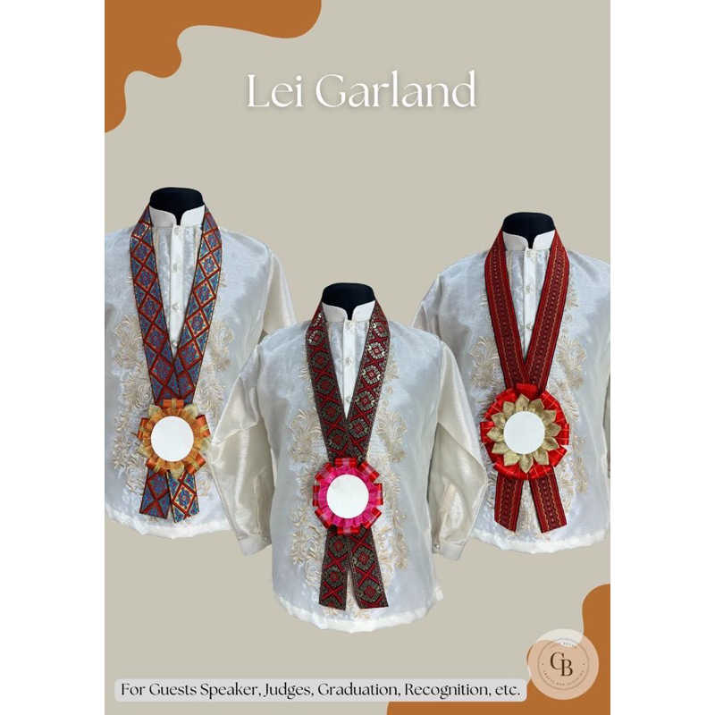Garland Lei Ethnic for Graduation, Recognition, Guest Speaker, Judge ...