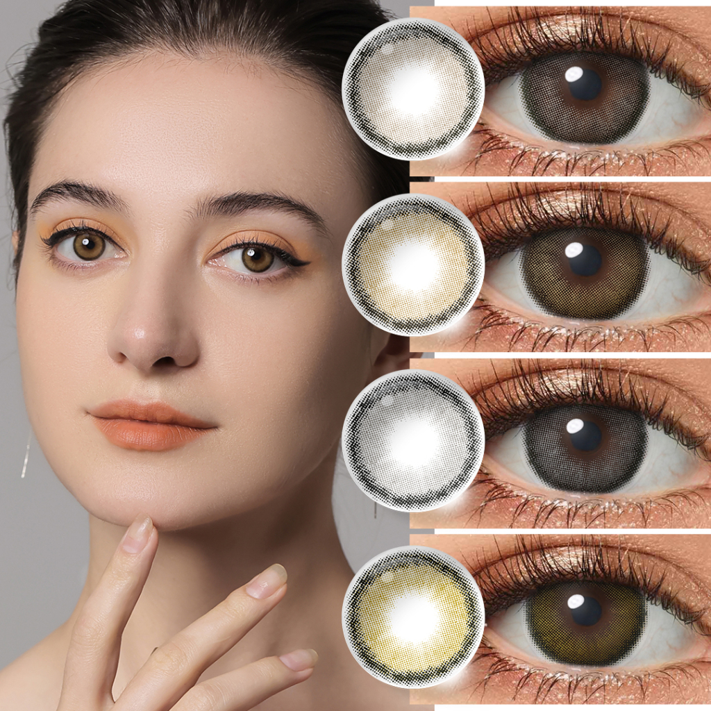 Magister Contact Lens Roze Series Natural Contact Lense 14.2MM Contact ...