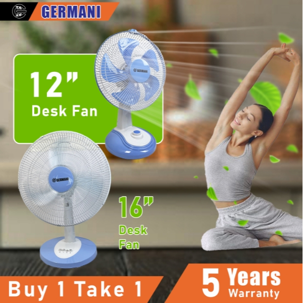 Germani House Appliances Buy 1 Take 1 Fan Strong Wind Floor fan Desk ...