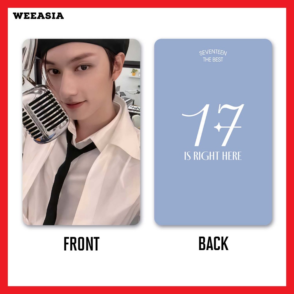 SEVENTEEN 17 IS RIGHT HERE WEVERSE LUCKY DRAW LOMO CARDS PHOTOCARDS with FREEBIES | WEEASIA ver ...