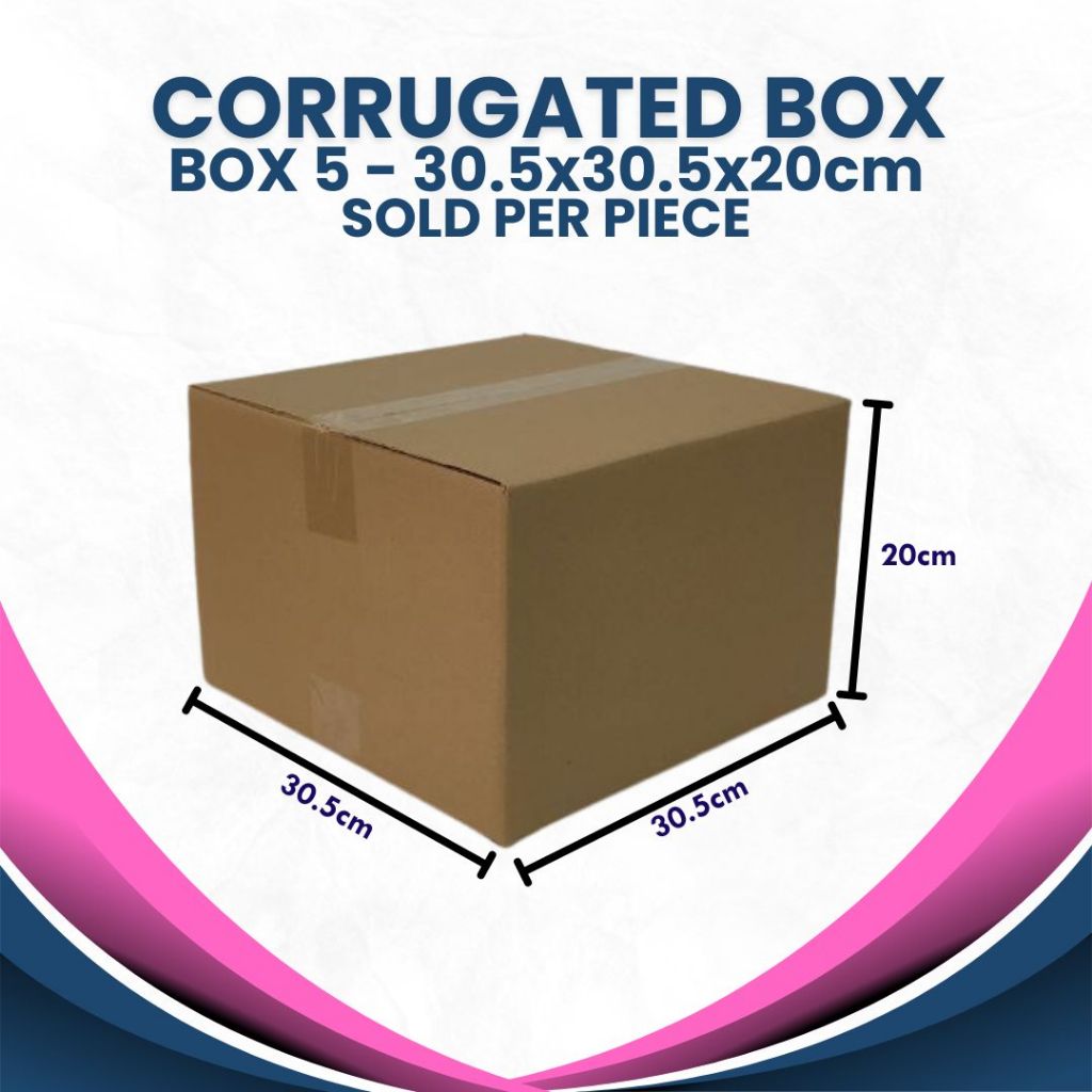 Shipping Box || Courier Box || RSC Boxes sold per 1pc || Corrugated Box ...