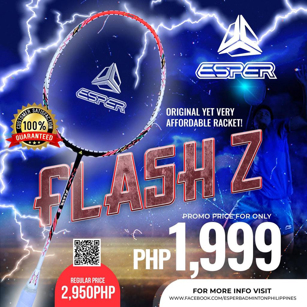Flash Z | Esper Badminton Racket | High-quality | Original | Affordable ...
