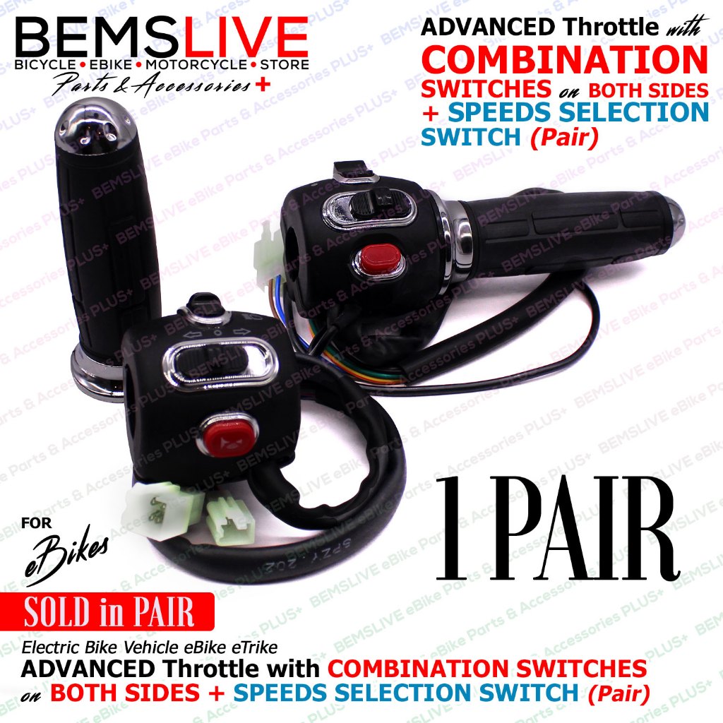 Advanced Throttle with COMBINATION SWITCHES on BOTH SIDES + SPEED ...