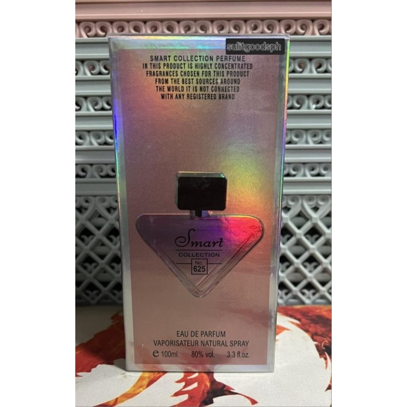 SMART COLLECTION PERFUME NO. 625 FOR WOMEN 100 ML EDP | Shopee Philippines
