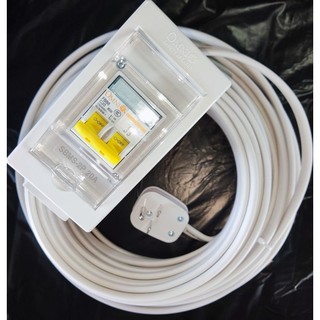 AIRCON EXTENSION CORD BREAKER WITH SOCKET OMNI | Shopee Philippines