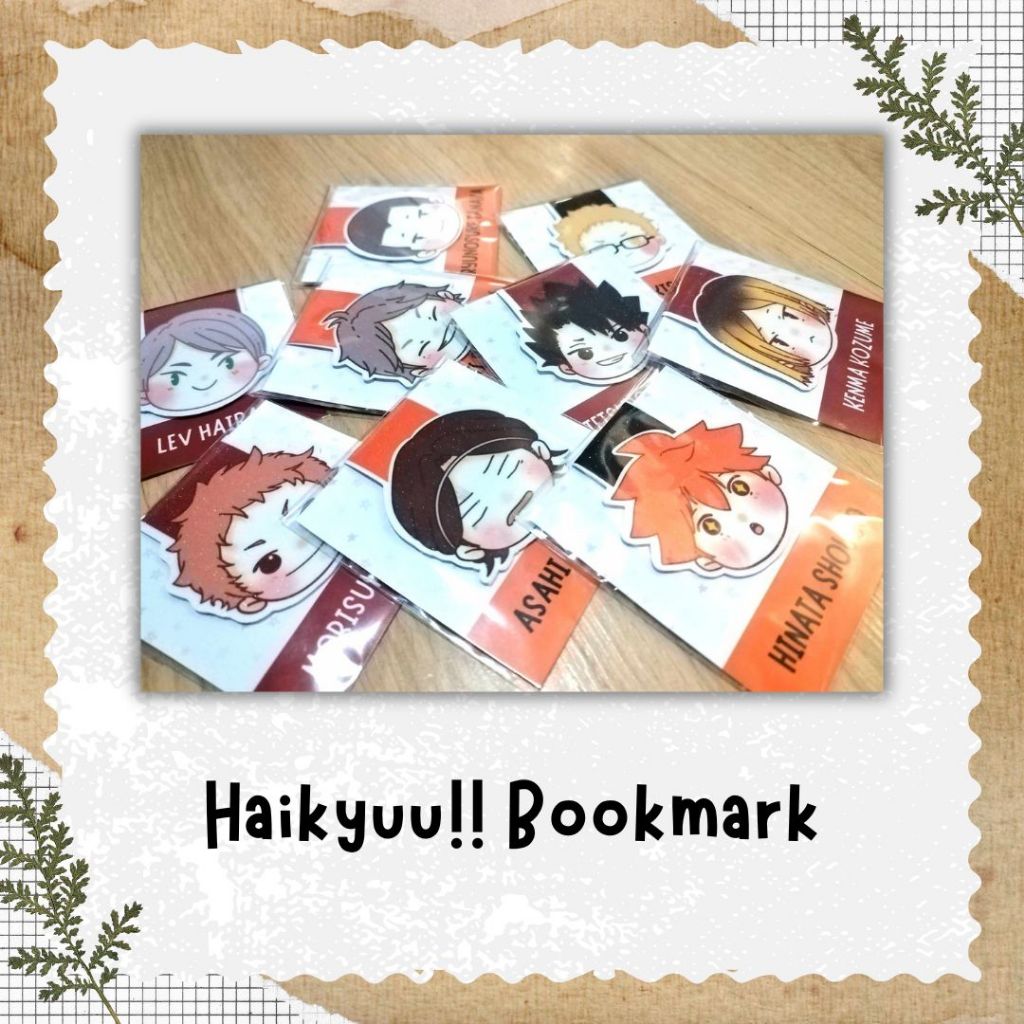 Haikyuu!! Nekoma Magnetic Bookmark | Shopee Philippines