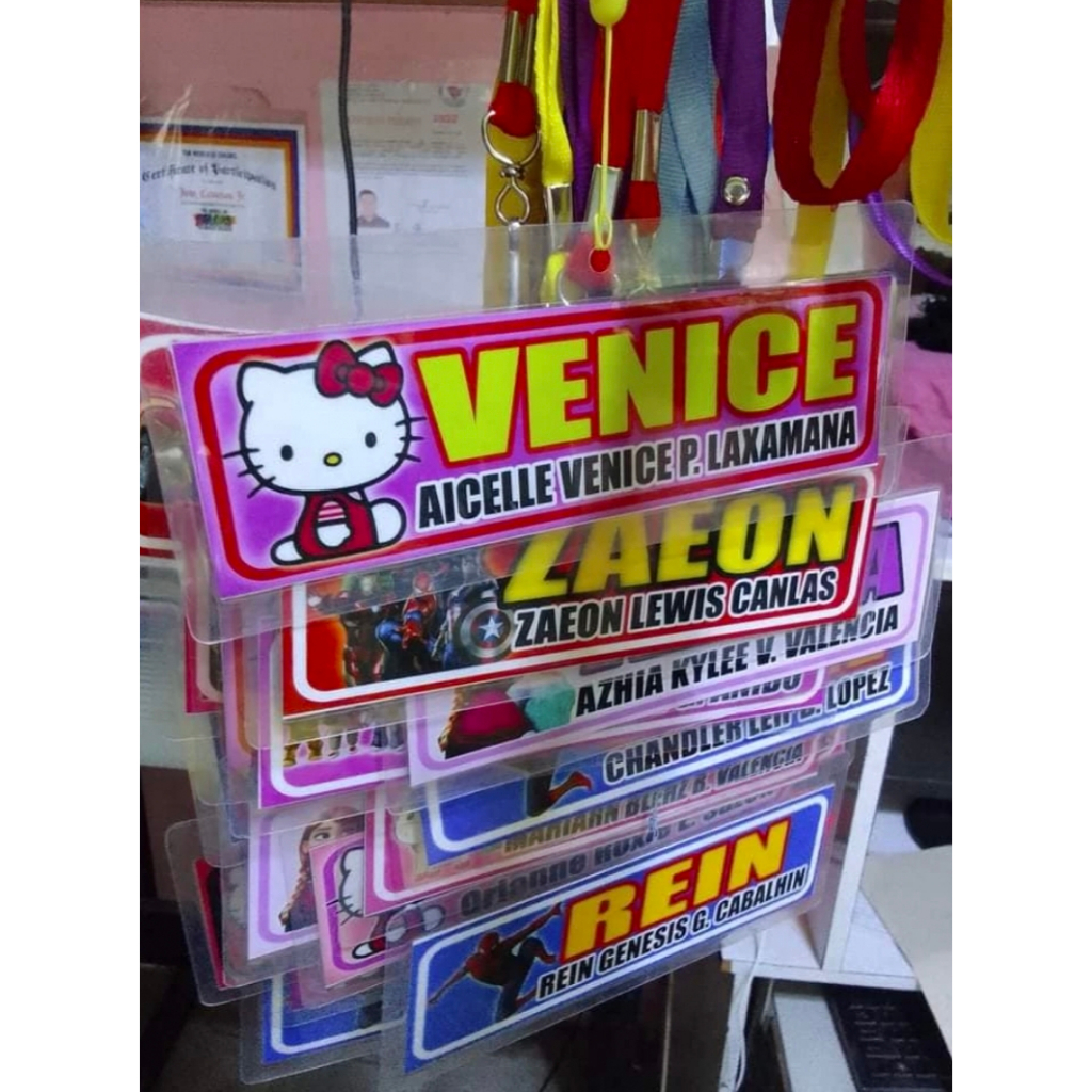 Personalized School Name Tag | Shopee Philippines