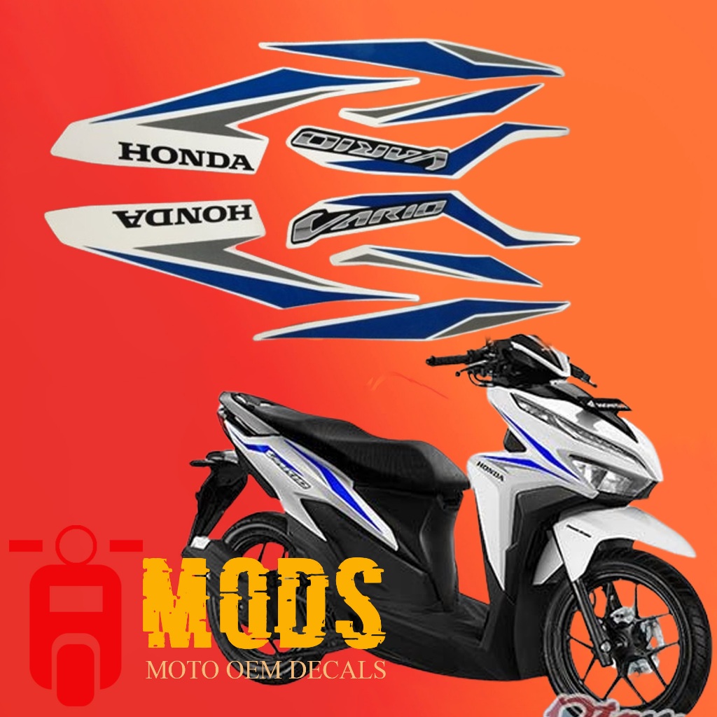 HONDA CLICK 125i V2 (VARIO VERSION) Stock Decal/Sticker | Shopee ...