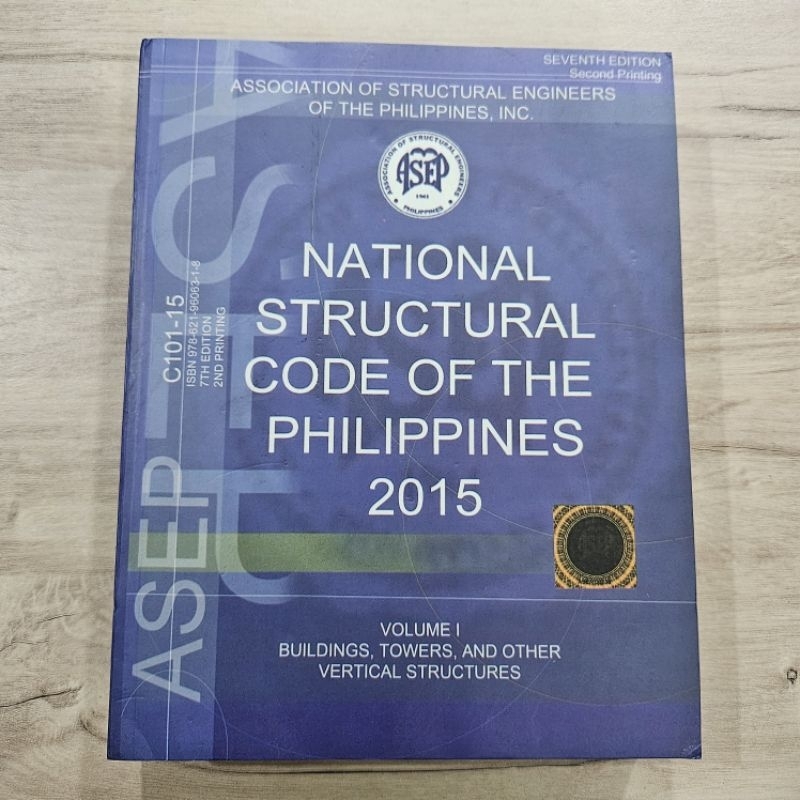 National Structural Code of the Philippines 2015 | Shopee Philippines