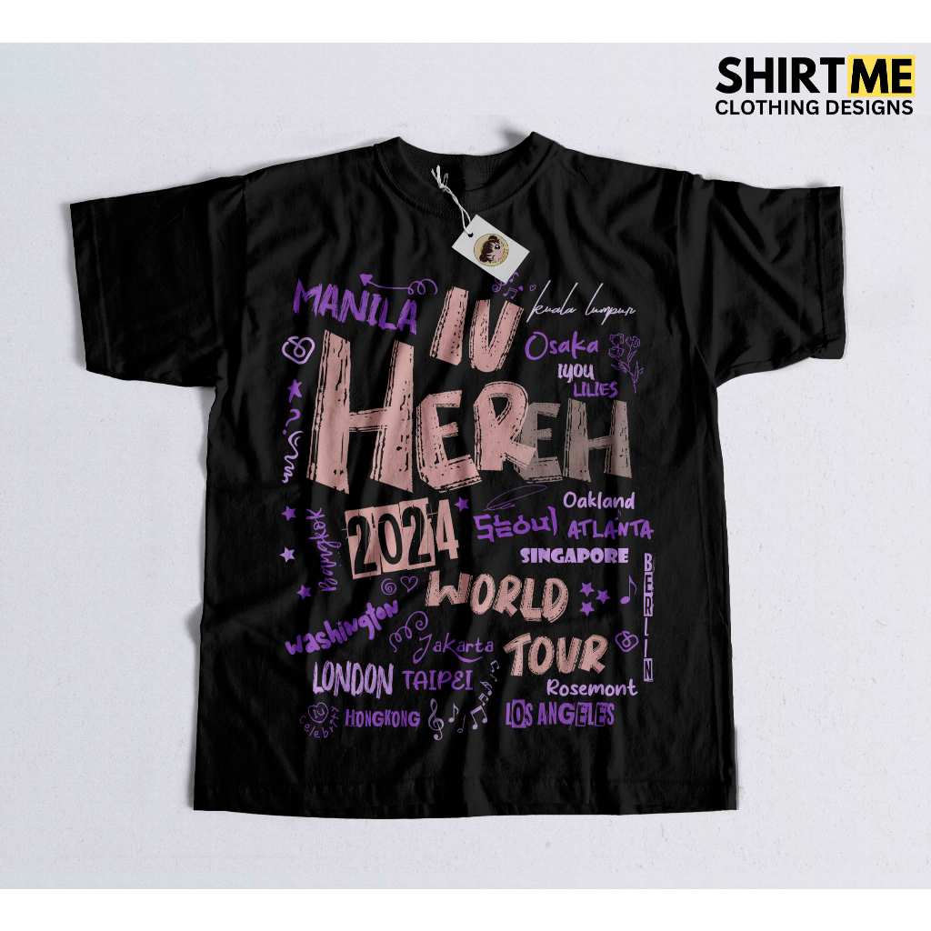 IU HER Concert 2024 Souvenir Shirt ORIGINAL by Iyou Lilies | Shopee ...