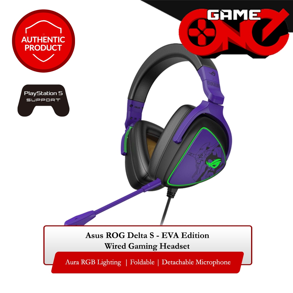 Asus ROG Delta S EVA Edition Wired Gaming Headset | Shopee Philippines