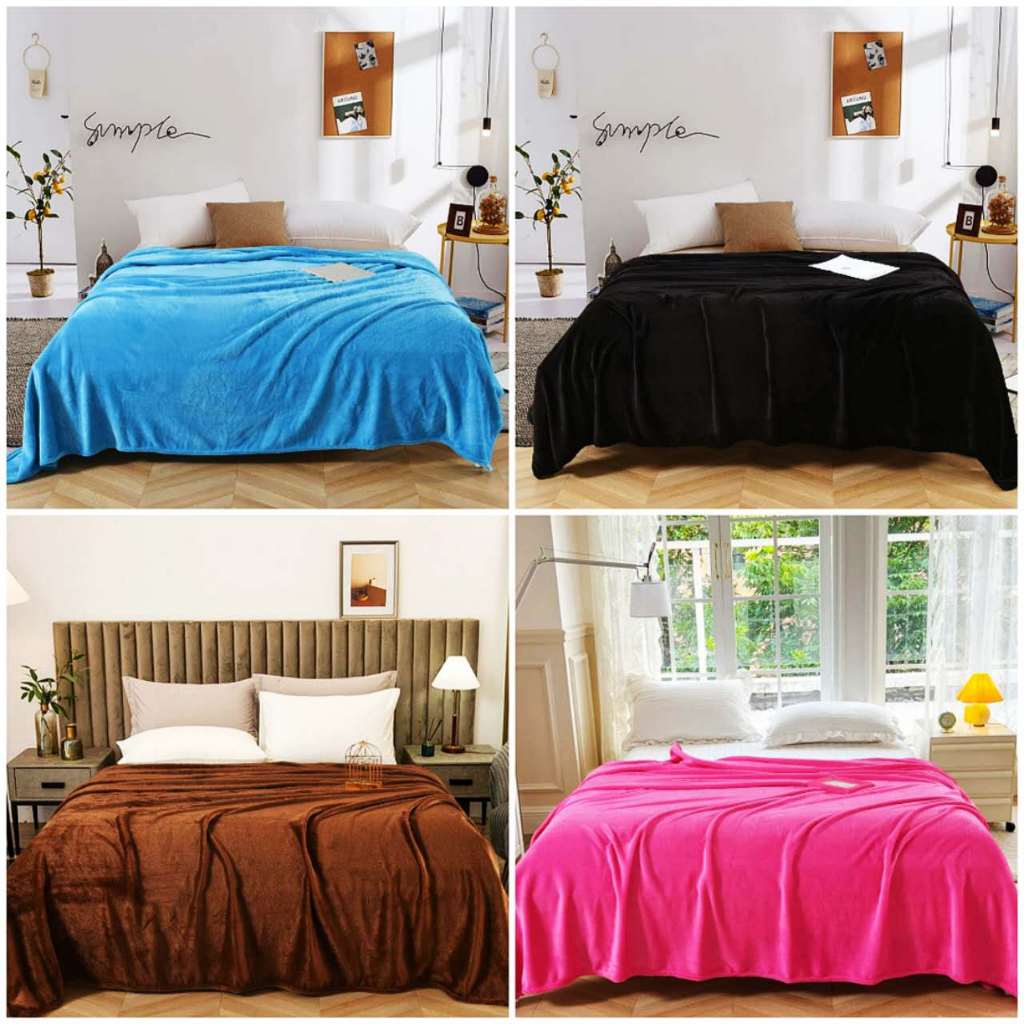 CHINEE Kumot Single Size Microfiber Blanket (125x200) | Shopee Philippines