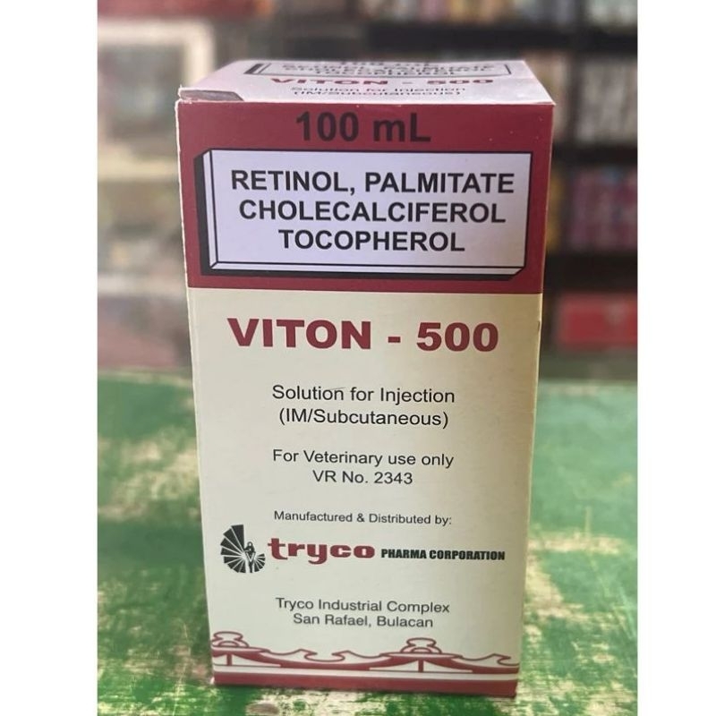 VITON 500 100ml for veterinary use only | Shopee Philippines
