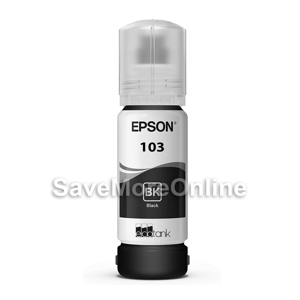 Epson 103 Original inks 65ml Black | Shopee Philippines