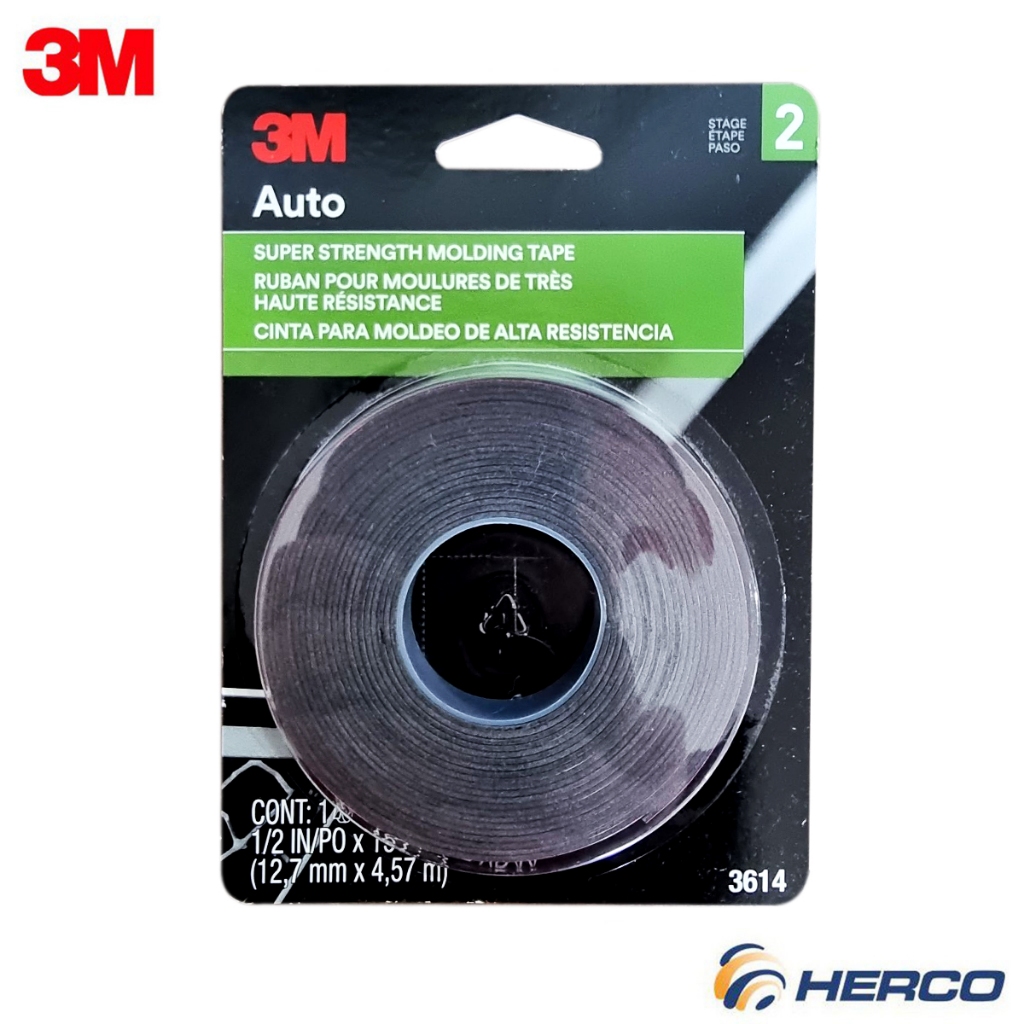 3M 3614 Molding Tape 1/2in x 15 ft 1 Roll/pack | Shopee Philippines