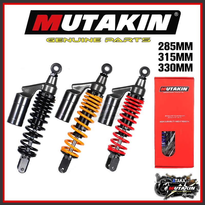 MUTAKIN Rear Shock With Round Cap（1 Pair）285MM/315MM/330MM AEROX/NMAX ...
