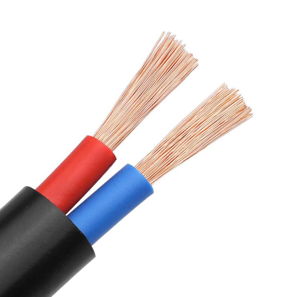 2 Cord RVV Soft Wire Electrical Wiring Insulated Cable Wire Electric ...