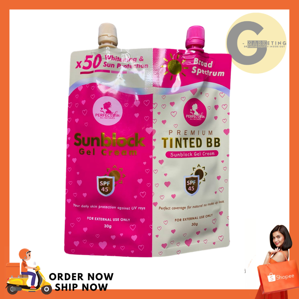 perfect skin SUNBLOCK CREAM SACHET (50grms) | Shopee Philippines