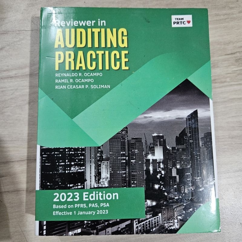 Reviewer in Auditing Practice By:Ocampo | Shopee Philippines