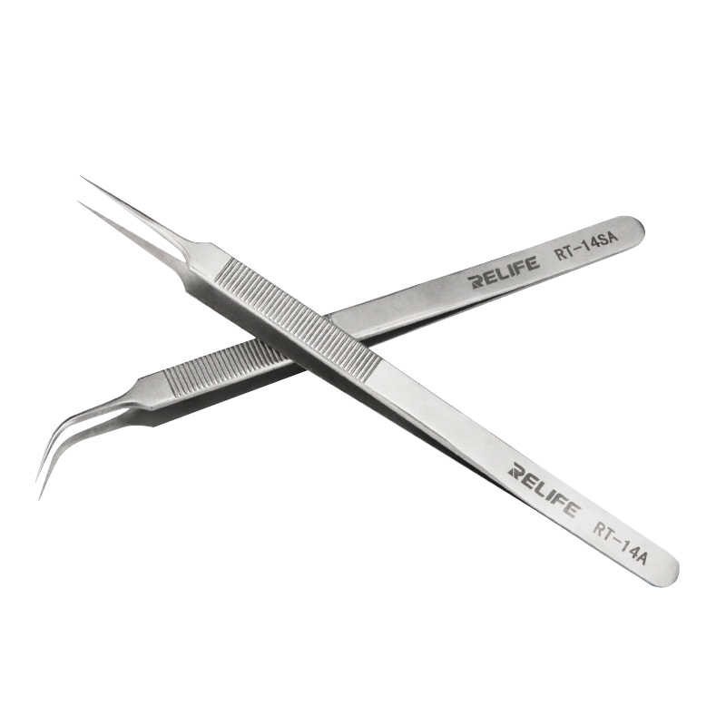 RELIFE RT series Precise Tweezer ( RT-14A / RT-14SA ) | Shopee Philippines