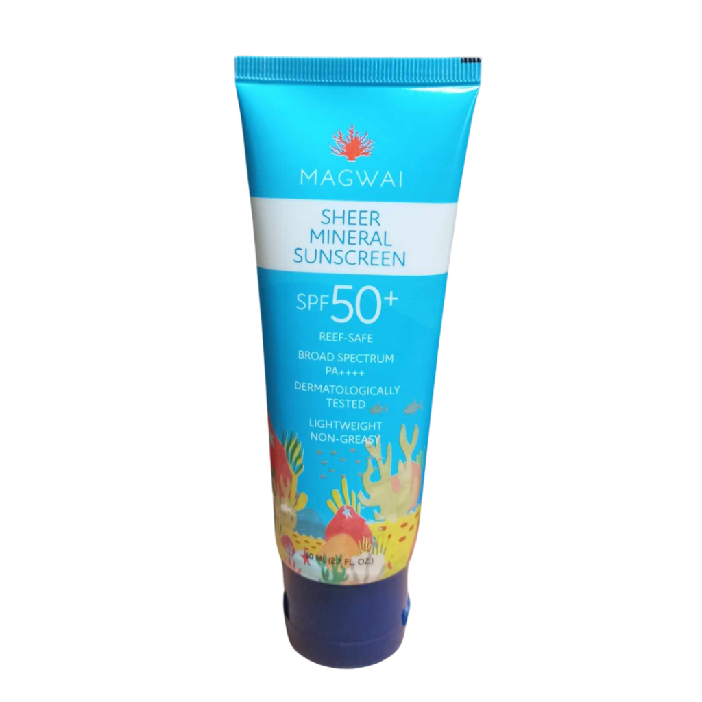 Magwai Sheer Mineral Sunscreen SPF50+ 80ml | Shopee Philippines