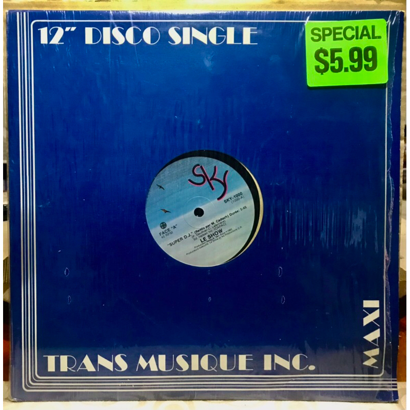 LE SHOW "Super D.J." 12" Disco Single - Vinyl LP | Shopee Philippines
