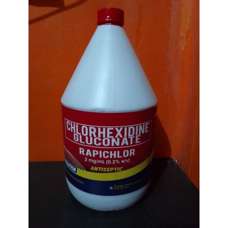 Chlorhexidine gluconate rapichlor (antiseptic) topical solution ...