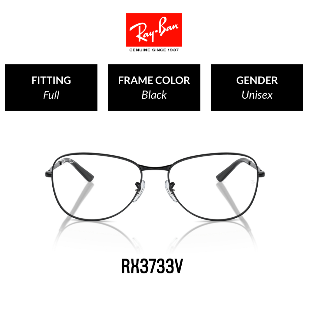 Ray-Ban Vista - RX3733V 2509 - Eyeglasses | Shopee Philippines