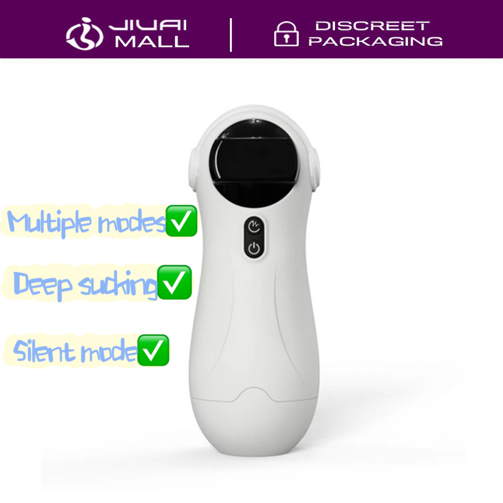 JIUAI Sex Toys For Men Shock Clamp Masturbator Cup Vibration Waterproof ...