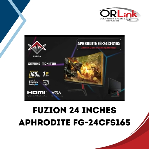 FUZION 24 INCHES MONITOR APHRODITE FG-24CFS165 (3460) | Shopee Philippines