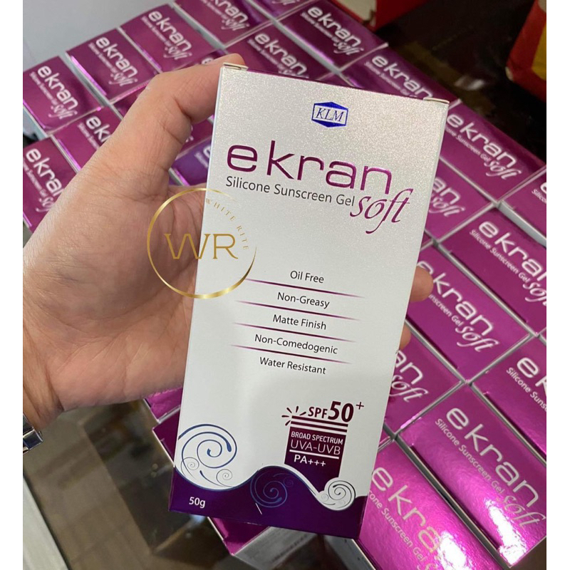 EKRAN SOFT SPF 50 Silicon Sunscreen Gel Oil-free Non-Greasy Original ...