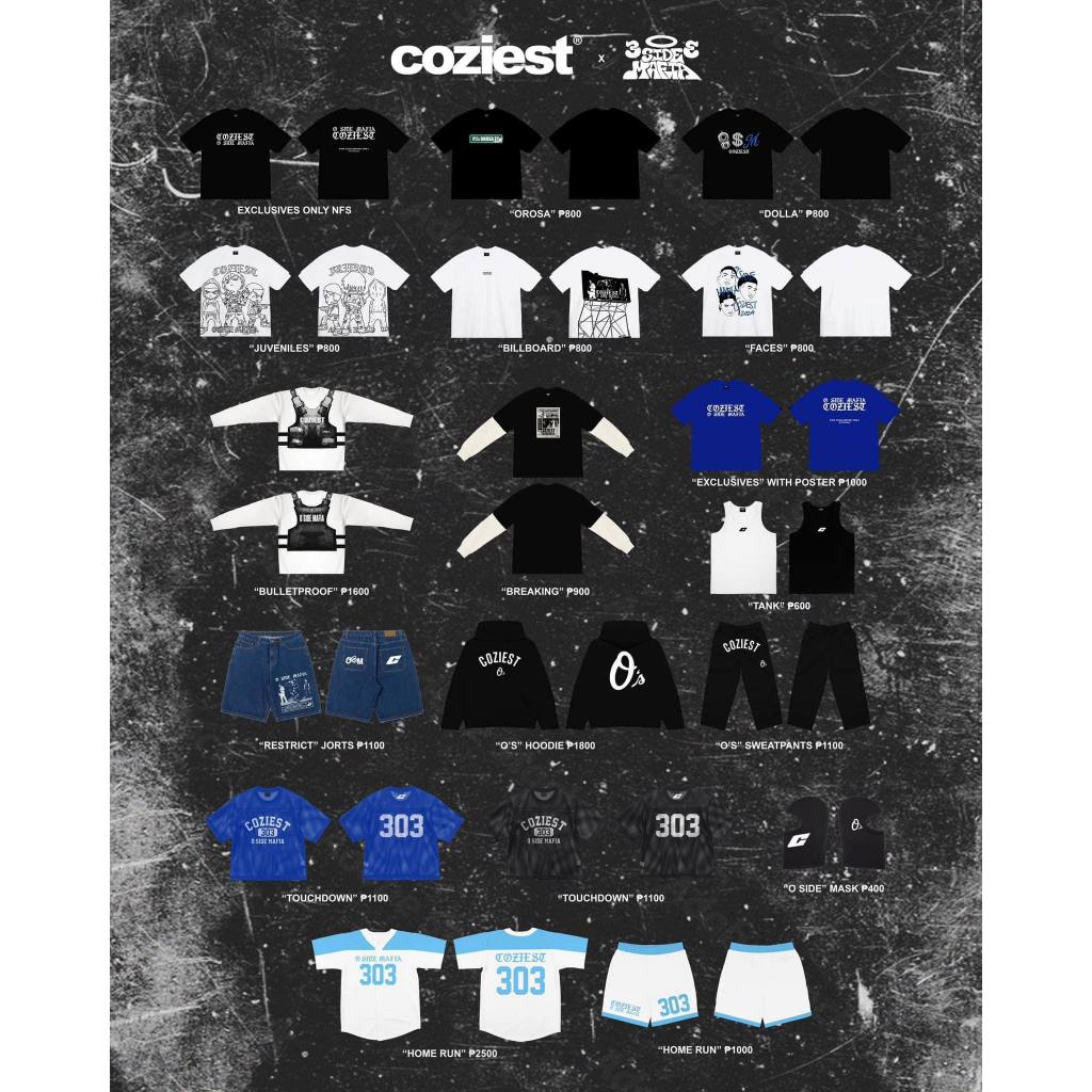 COZIEST X O $IDE MAFIA '24 | COZIEST TEES | COZIEST | LOCAL APPAREL ...