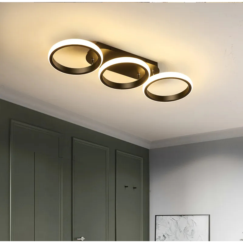 Nordic Ceiling Light 3Color Center Light LED Living room bedroom Light Ceiling Light Corridor ...