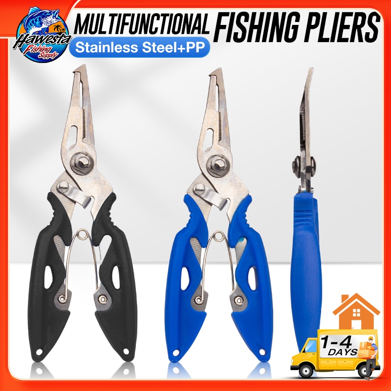 Stainless Steel Micro Split Ring Plier Braid Fishing Gear Scissor Fishing Pliers | Shopee ...